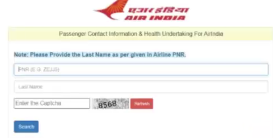 How To Do Air India Web Check In Air India Boarding Pass Download