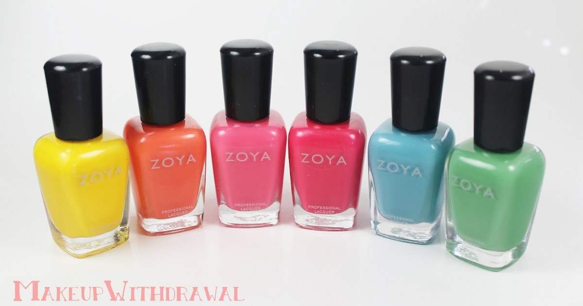 Zoya Summer 2013 Stunning Collection | Makeup Withdrawal