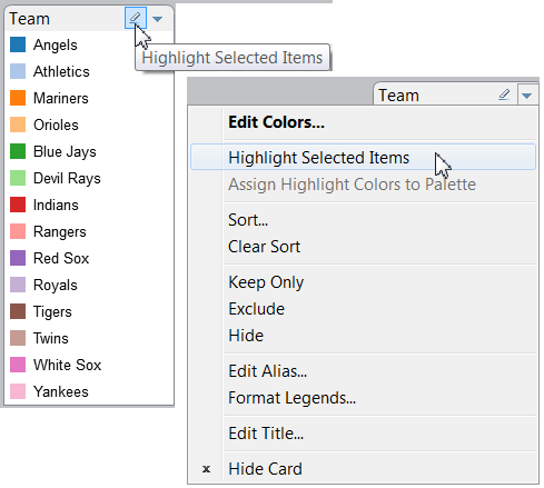 Diksha Sea: [TABLEAU] Color Legend Highlighting