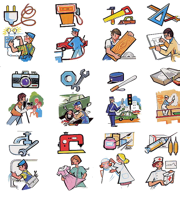 SABERES E PRÁTICAS: Profissões