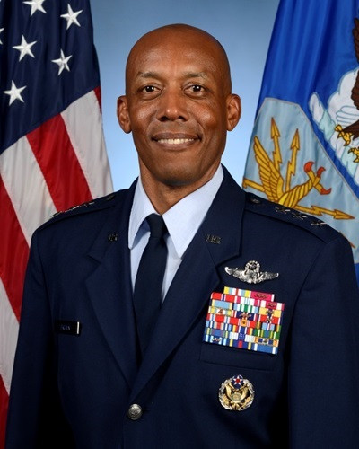 Gen Charles Q Brown is 1st black Air Force chief of staff