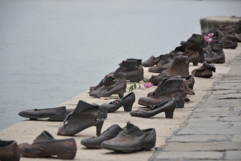 Shoes on the Danube Promenade