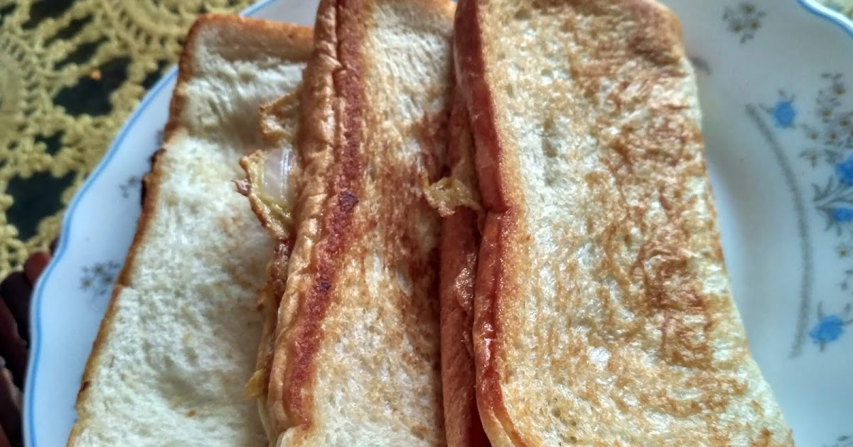 Homemade Roti John By Using White Bread