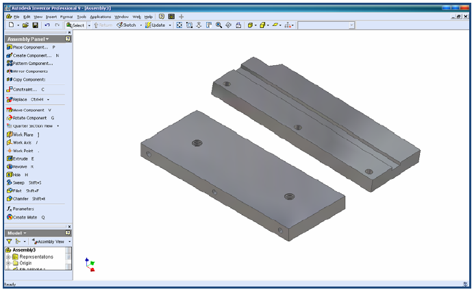 PROSES ASSEMBLY PADA INVENTOR