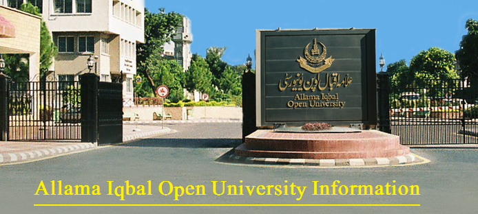 AIOU - Allama Iqbal Open University admissions exam result and tutors ...