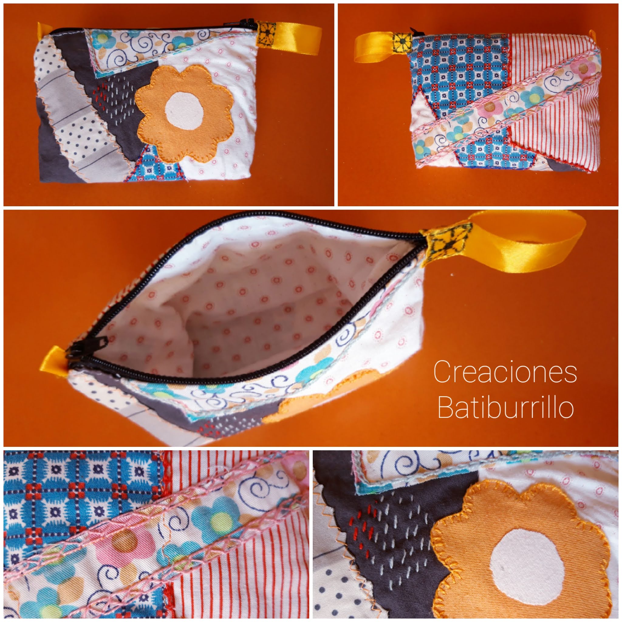 CREACIONES BATIBURRILLO: NECESER PATCHWORK