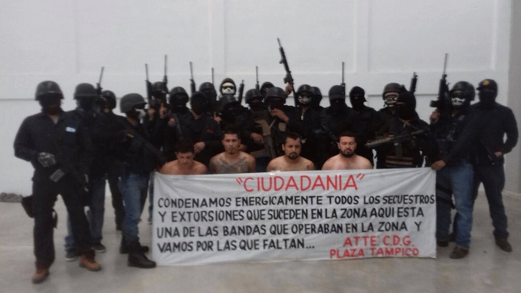 BITACORA EPOCAVIOLENTA: TAMPICO 4 EJECUTADOS POR EL CDG NARCOMENSAJE