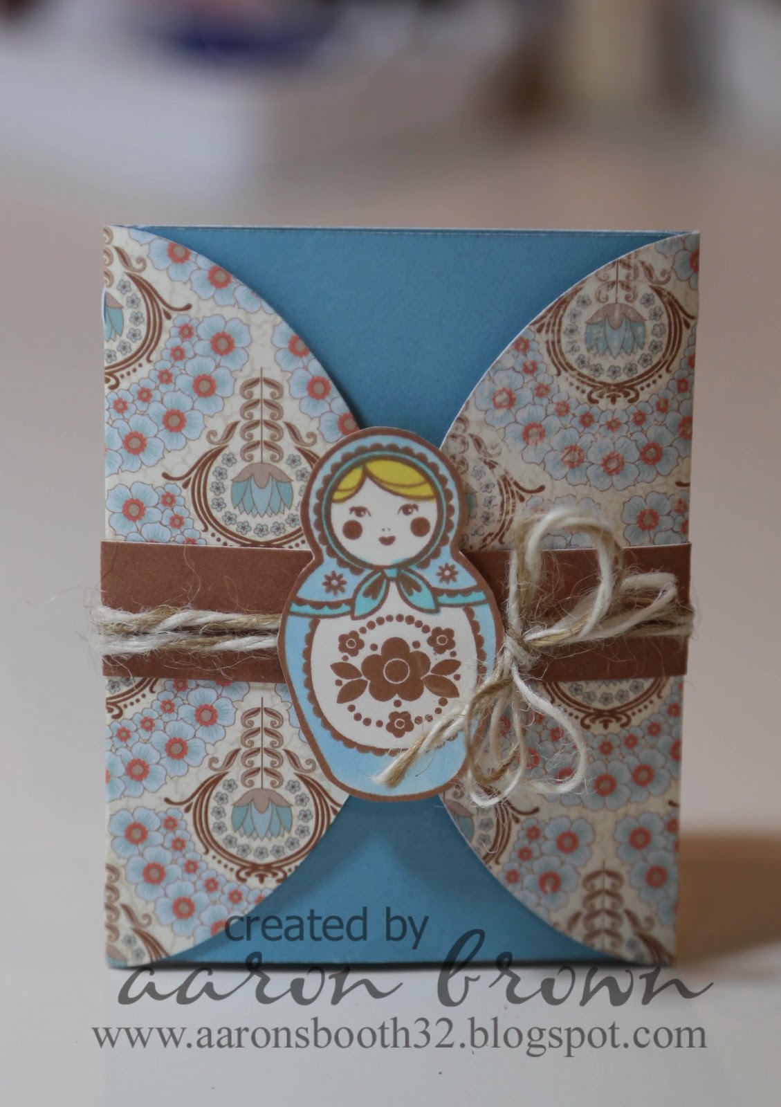 Booth #32: Little Doll Slider Card