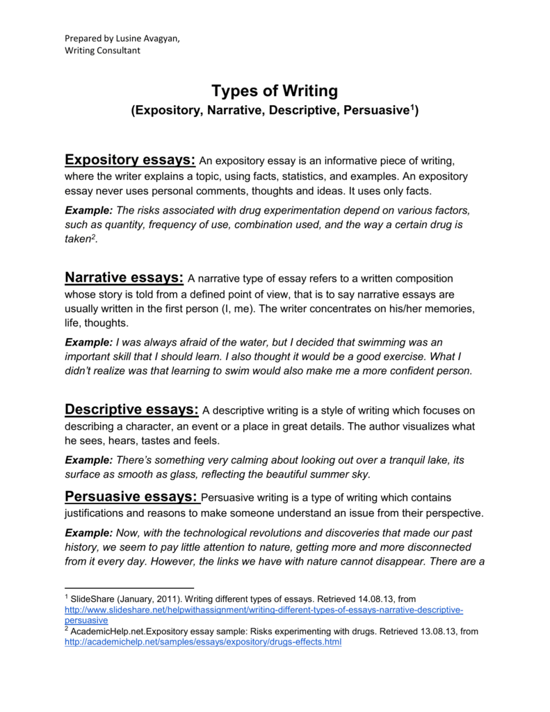 Essay Types Examples Certificate Letter Essay Types Examples Certificate Letter