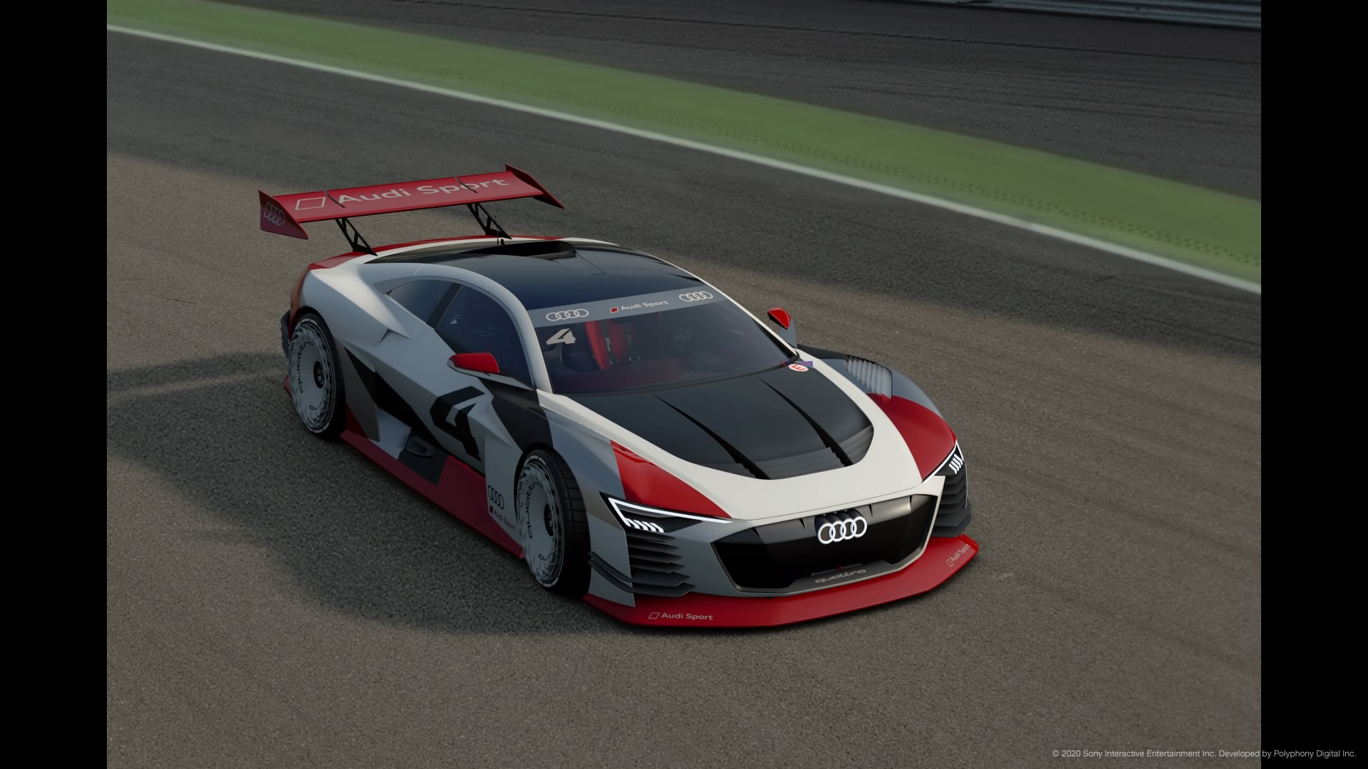 TESTE EM VÍDEO E VOLTA RÁPIDA DO GT SPORT: AUDI VISION GRAN TURISMO V6 ...
