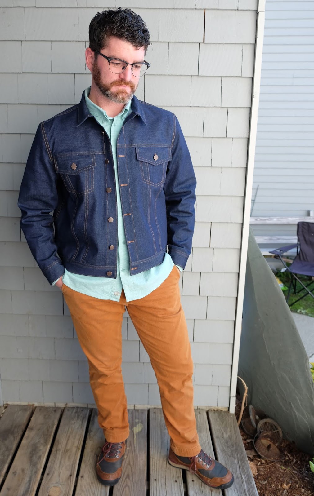 Cookin' & Craftin': Simplicity 8845 Denim Jacket