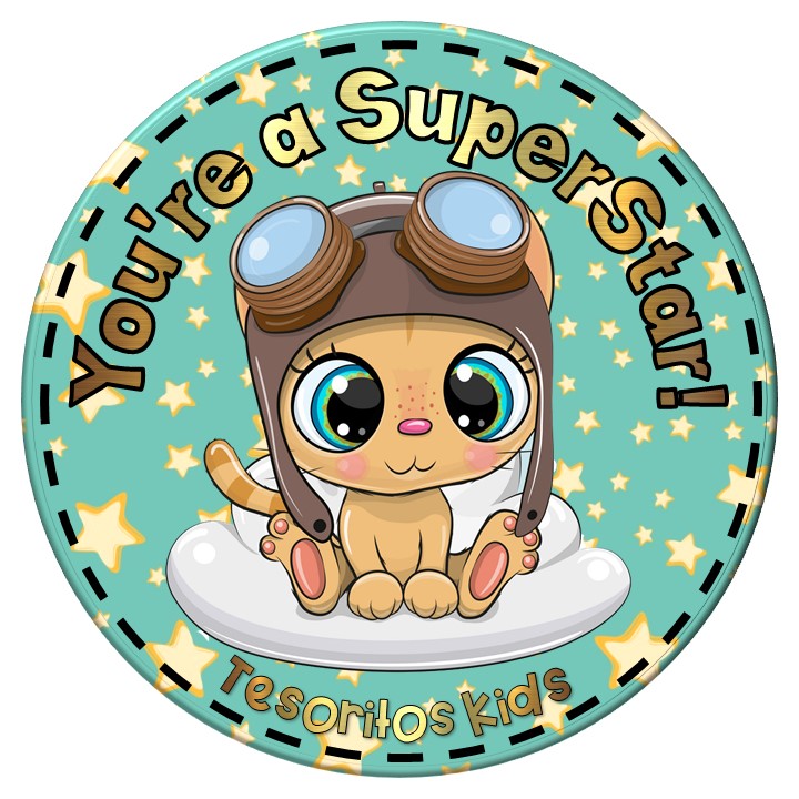 Tesoritos Kids: Motivational Digital Stickers ⭐