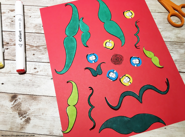 Dali Christmas Tree Craft - Messy Little Monster