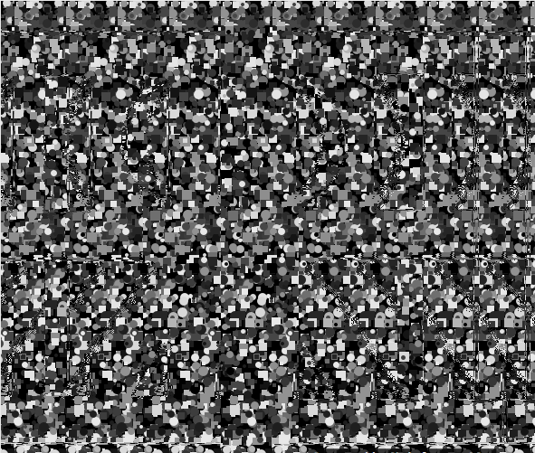 Design Practice.: STEREOGRAM FOR T-SHIRT POCKET