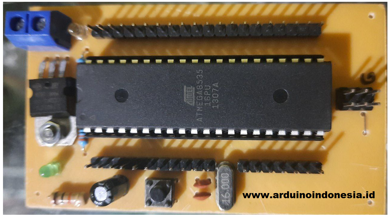 Membuat Board Arduino Sendiri Dengan Menggunakan Ic Atmega8535 16 32