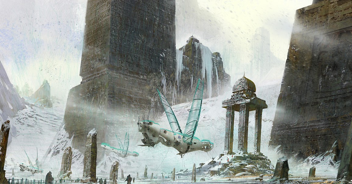 Seduced by the New...: Environmental Concept Art