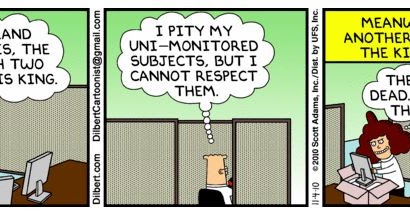Multi-Monitor Tips and Tricks: Dilbert and Multiple Monitors