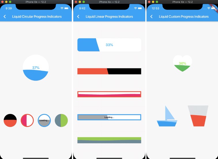A liquid progress indicator for Flutter - Flutter Tutorial