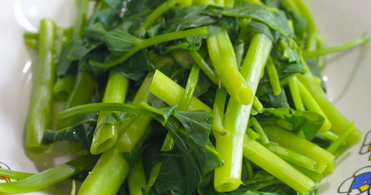 🎥 Filipino Foods - Boiled Swamp Cabbage or River Spinach (aka Kangkong ...