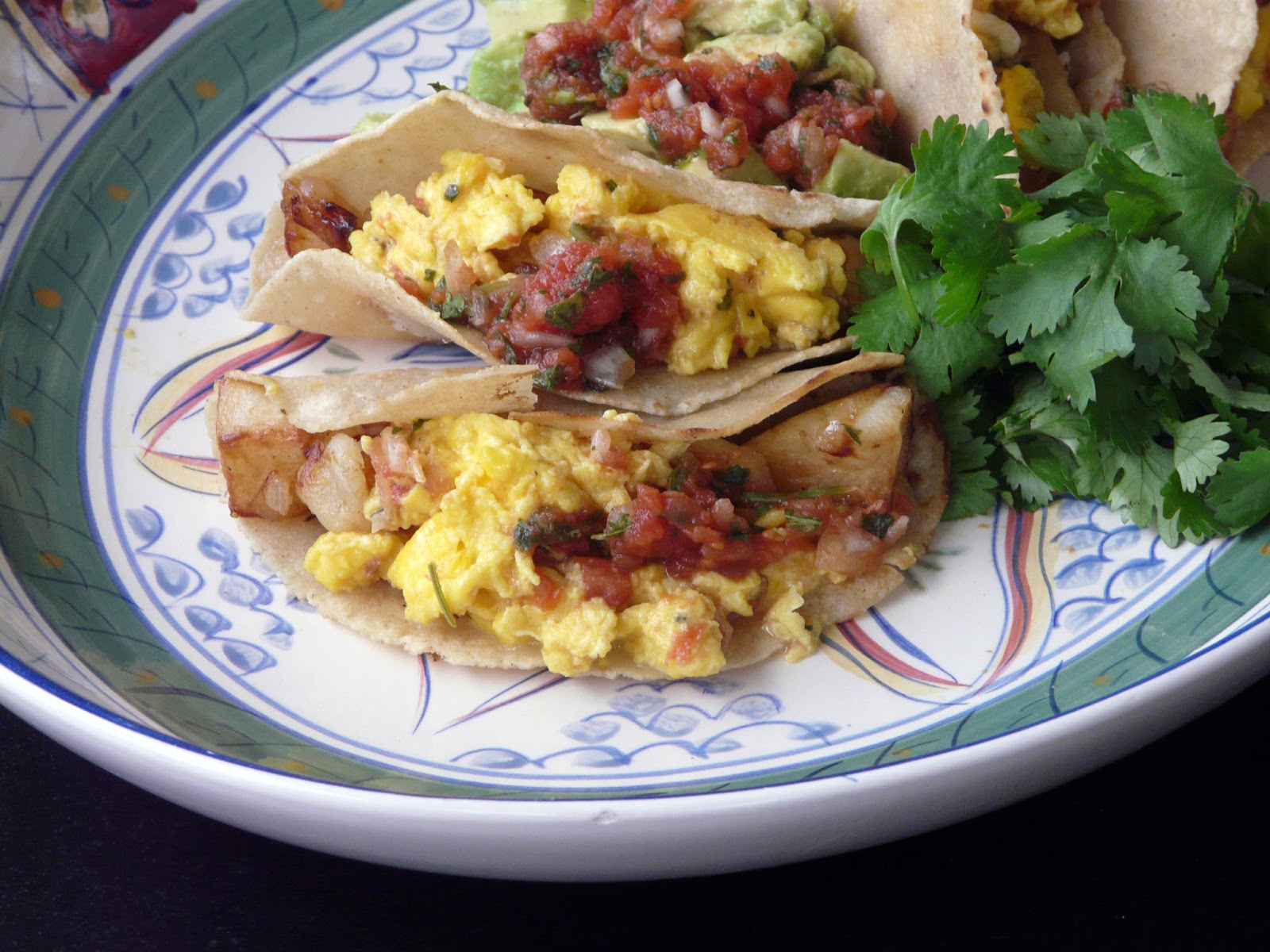 Thibeaults Table Potato And Scrambled Egg Tacos
