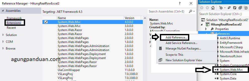 Cara Mengetahui References Berdasarkan Text Pada Script - AGUNG TUTORIAL