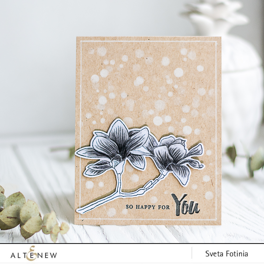 Altenew Build-A-Flower: Magnolia Release + Giveaway | Fotinia Scrap