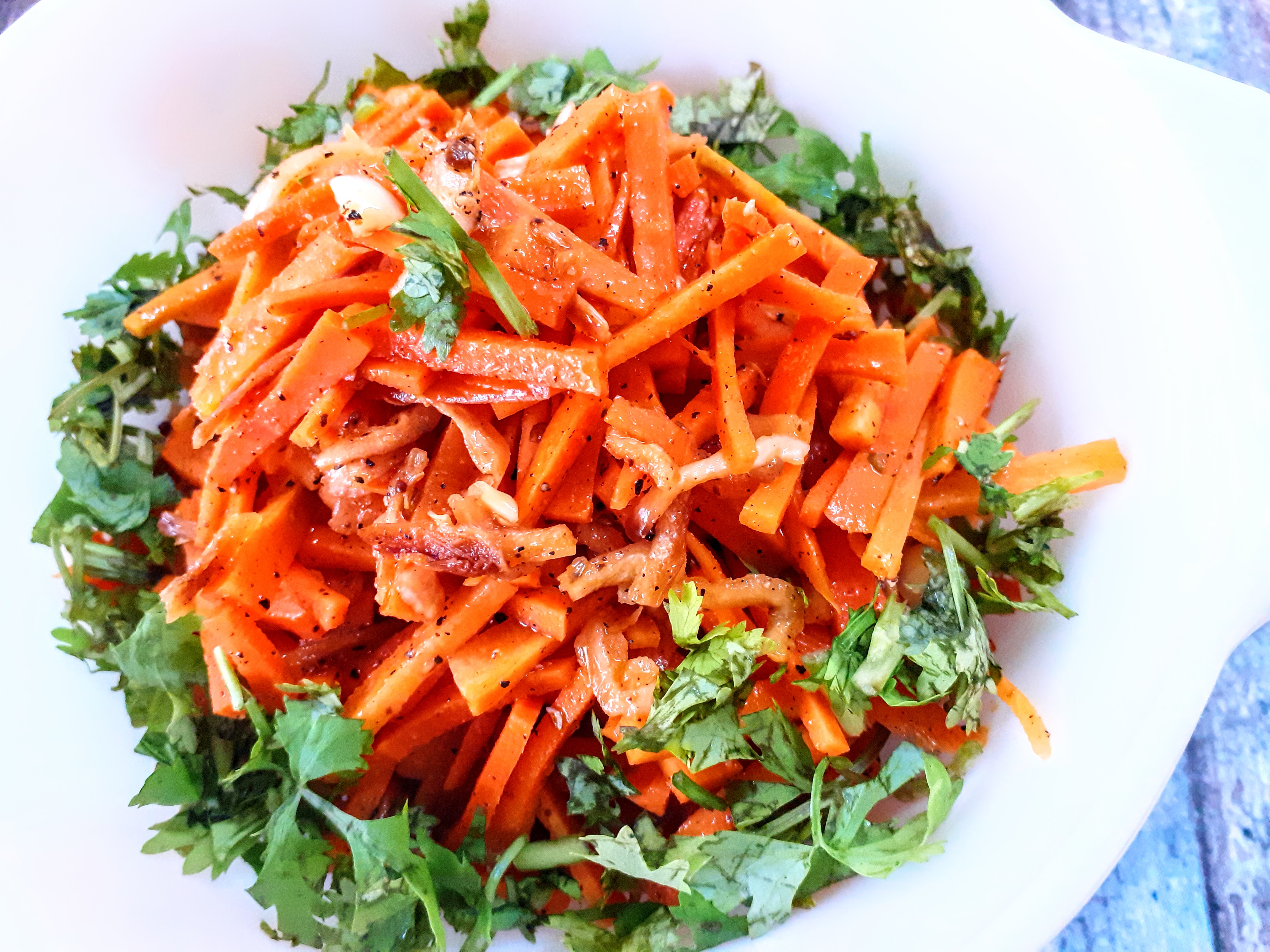 Rajjo's Kitchenn: KOREAN CARROT SALAD/MORKOVCHA