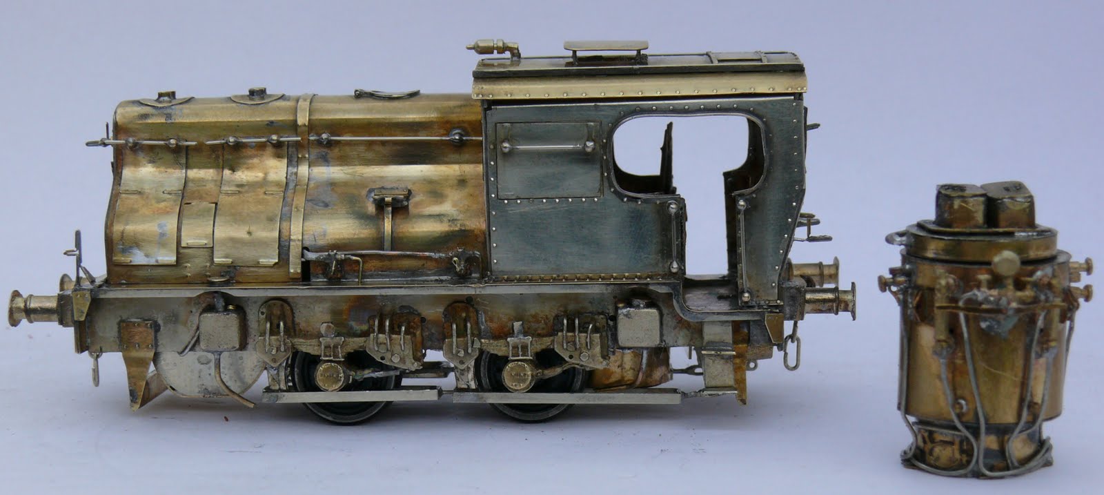 Sentinel Steam Loco 7109: Radstock Sentinel Model is ready