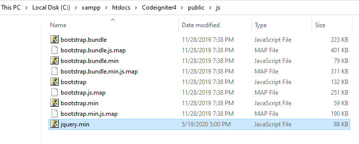 Tutorial CRUD Codeigniter 4 Dan Modal Bootstrap 4 Terbaru