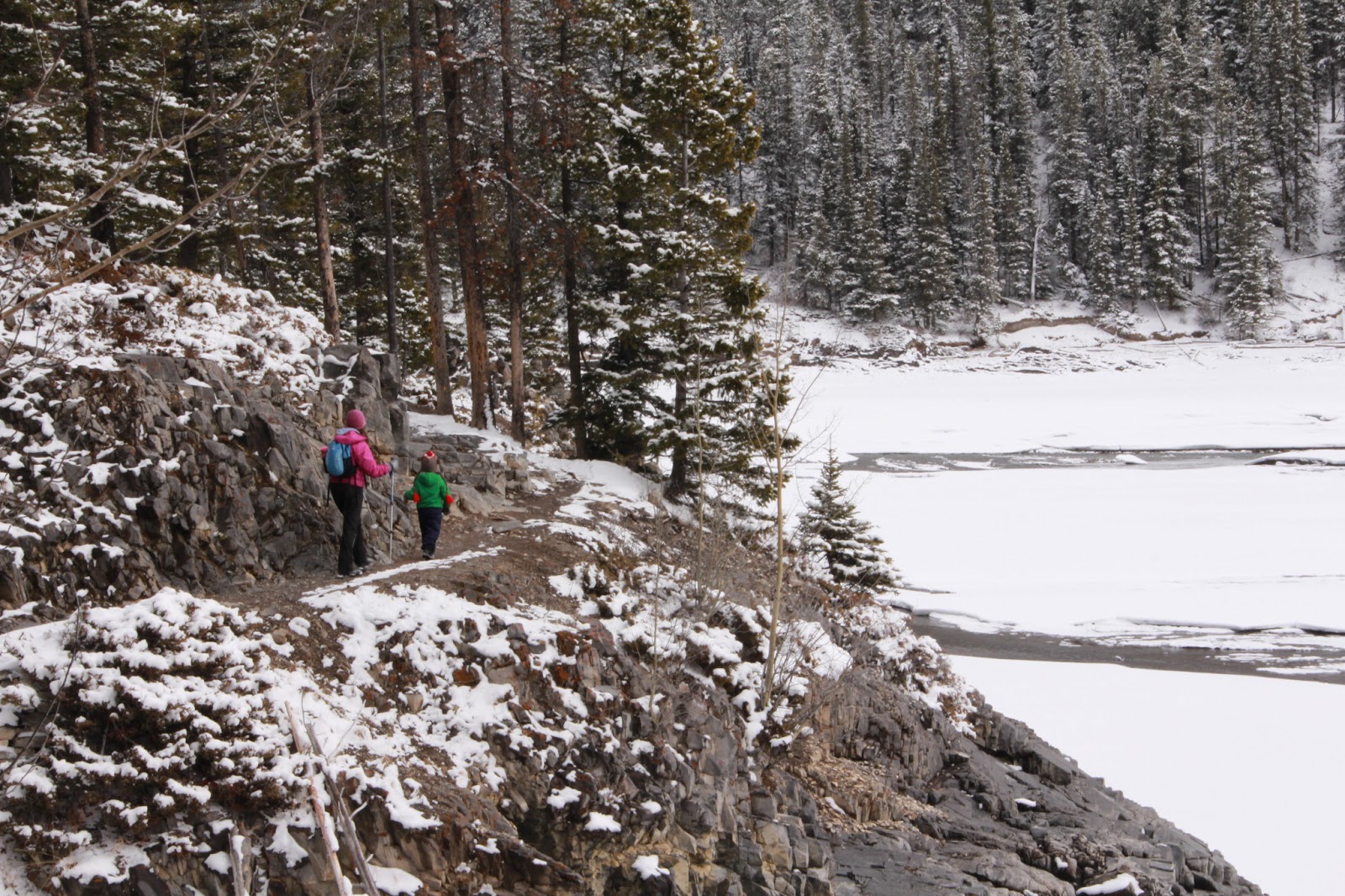 Family Adventures in the Canadian Rockies: Spring Energy Shot in Banff