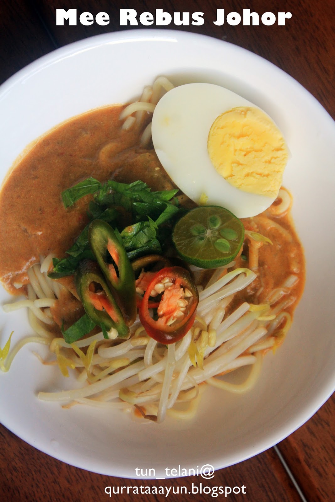 Life is a Constant Battle: Mee Rebus Johor