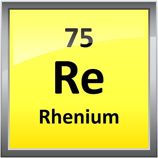 Rhenium: November 2019