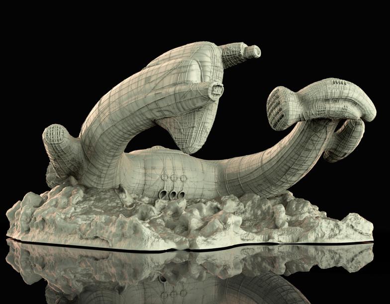 JIMSMASH ! ! !: NICE ALIEN 3D PRINTING