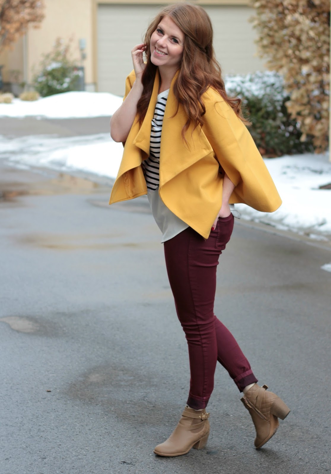 One Coat Three Ways: Outfit Three - Nightchayde