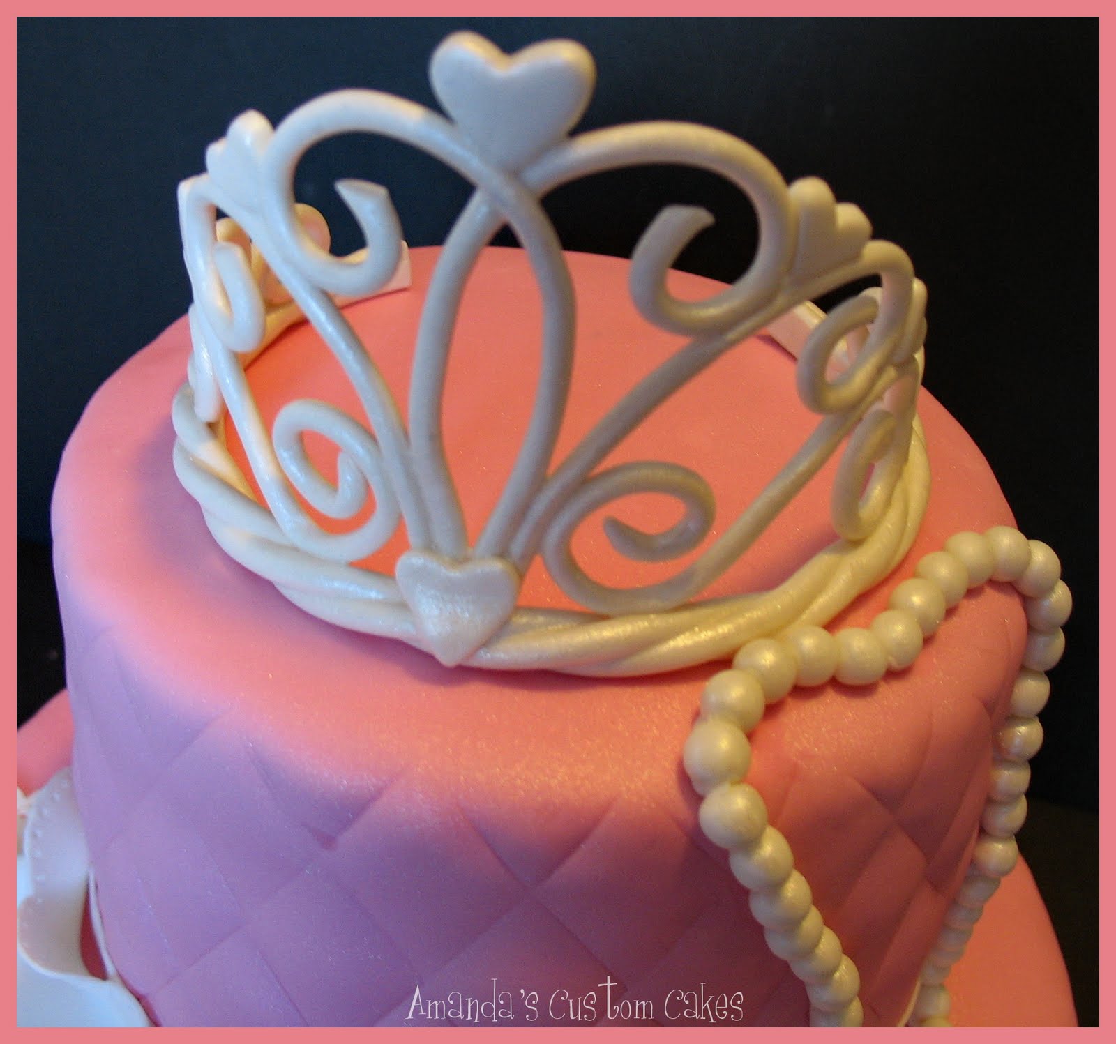 Amanda's Custom Cakes: Beautiful Princess Cake