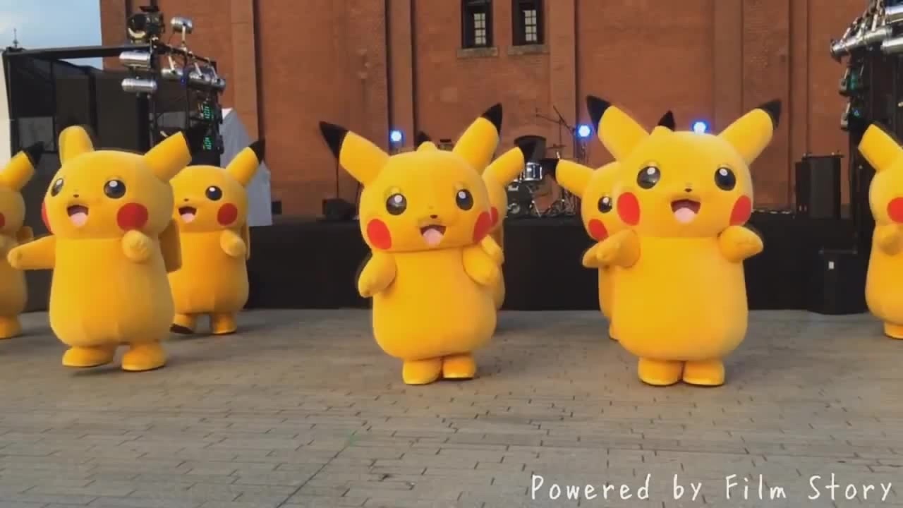 Cutest Live Pikachu Dance - The Anime Planet