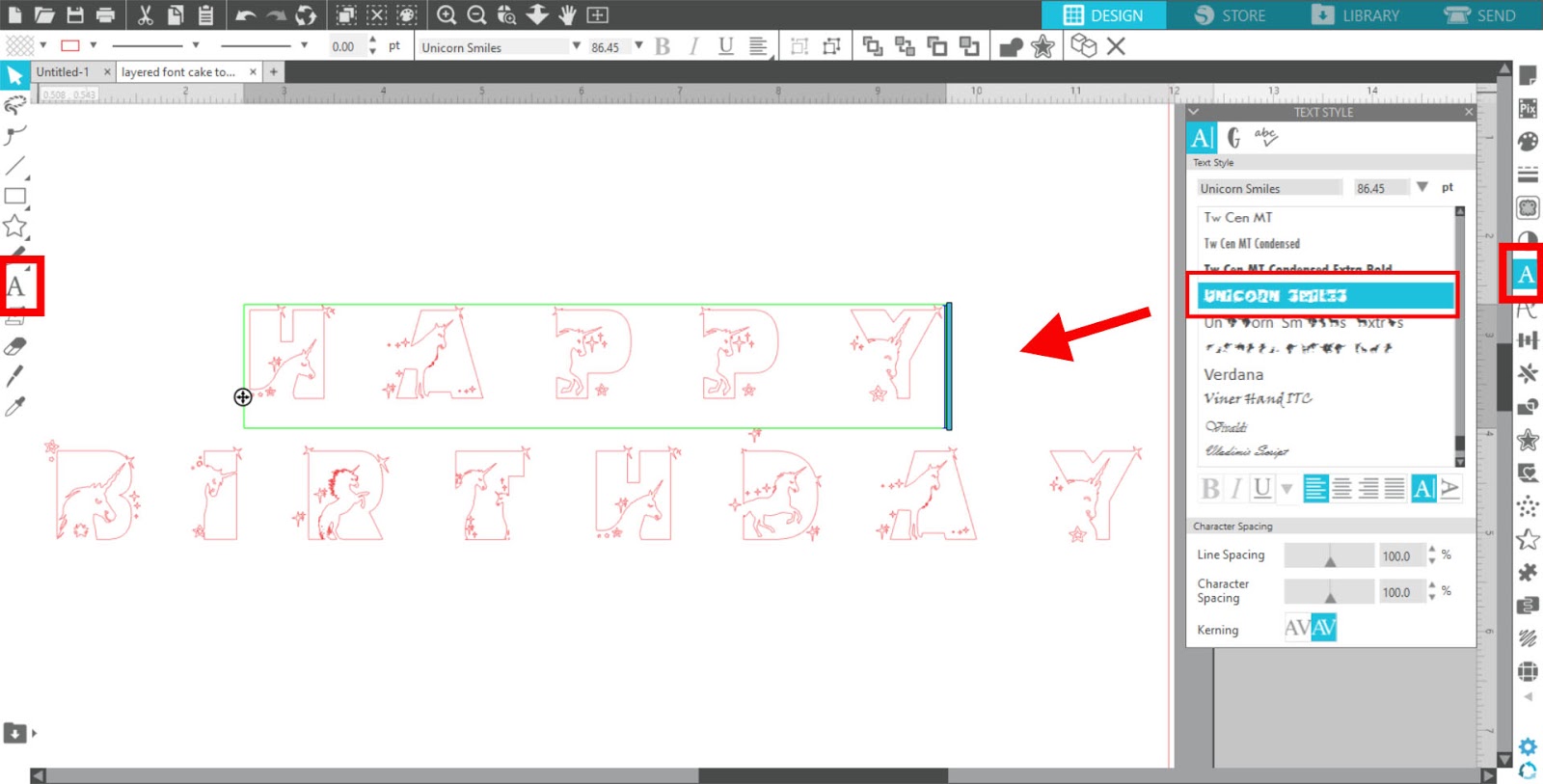 How to Use Layered Fonts in Silhouette Studio - Silhouette School