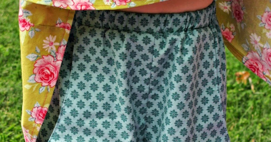 Sewvery How To Make Scalloped Edge Shorts