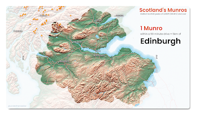 Stats, Maps n Pix: Munro maps and stats