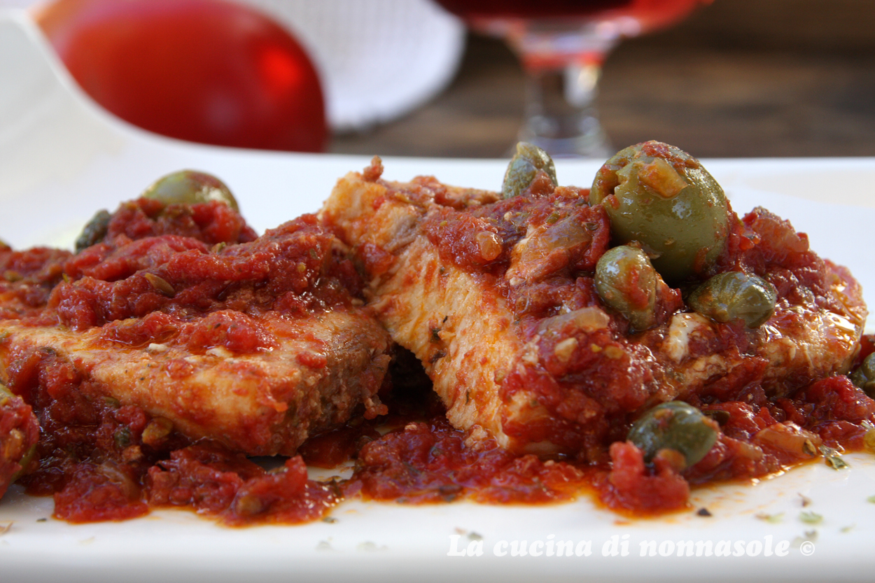 La cucina di Nonna Sole: Pesce spada alla ghiotta