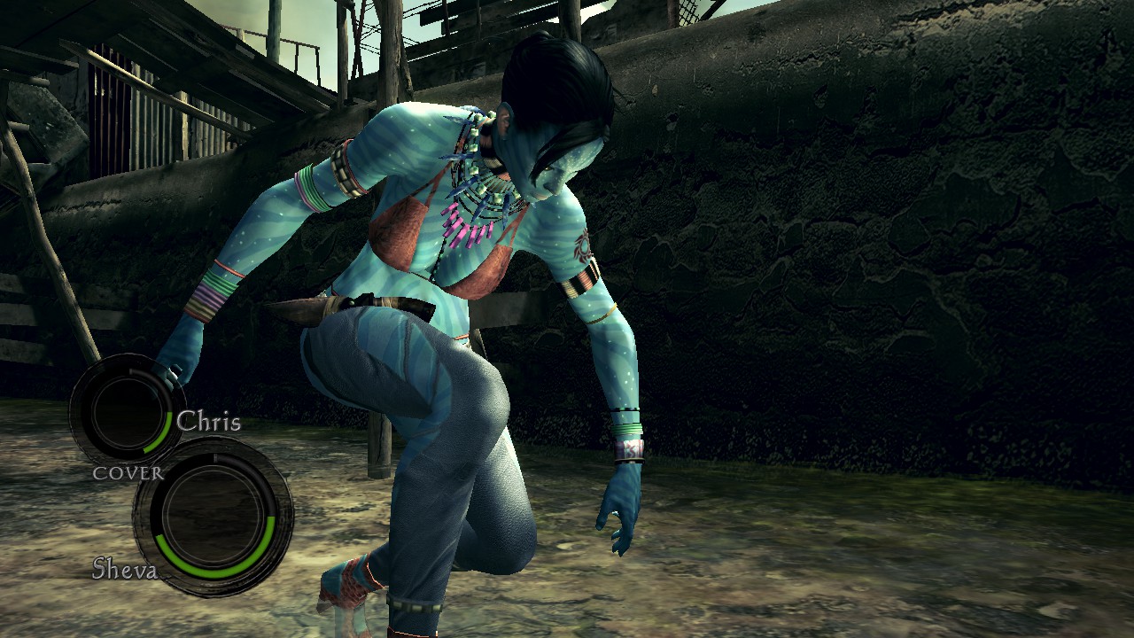 "Joe29bLog": RE5 Sheva Blue Avatar Reskin MOD