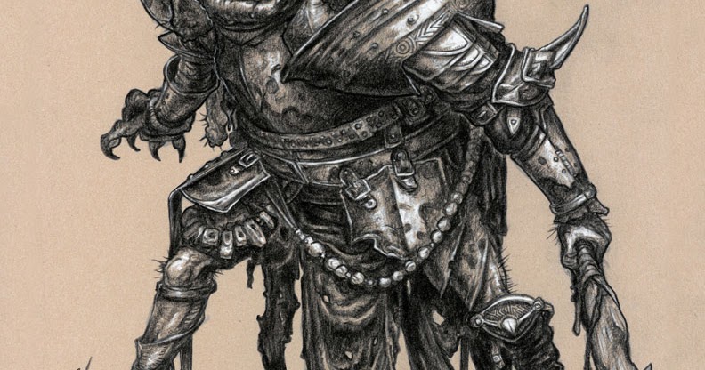 The DOODLES, DESIGNS, and aRT of CHRISTOPHER BURDETT: Corrupted Knight ...