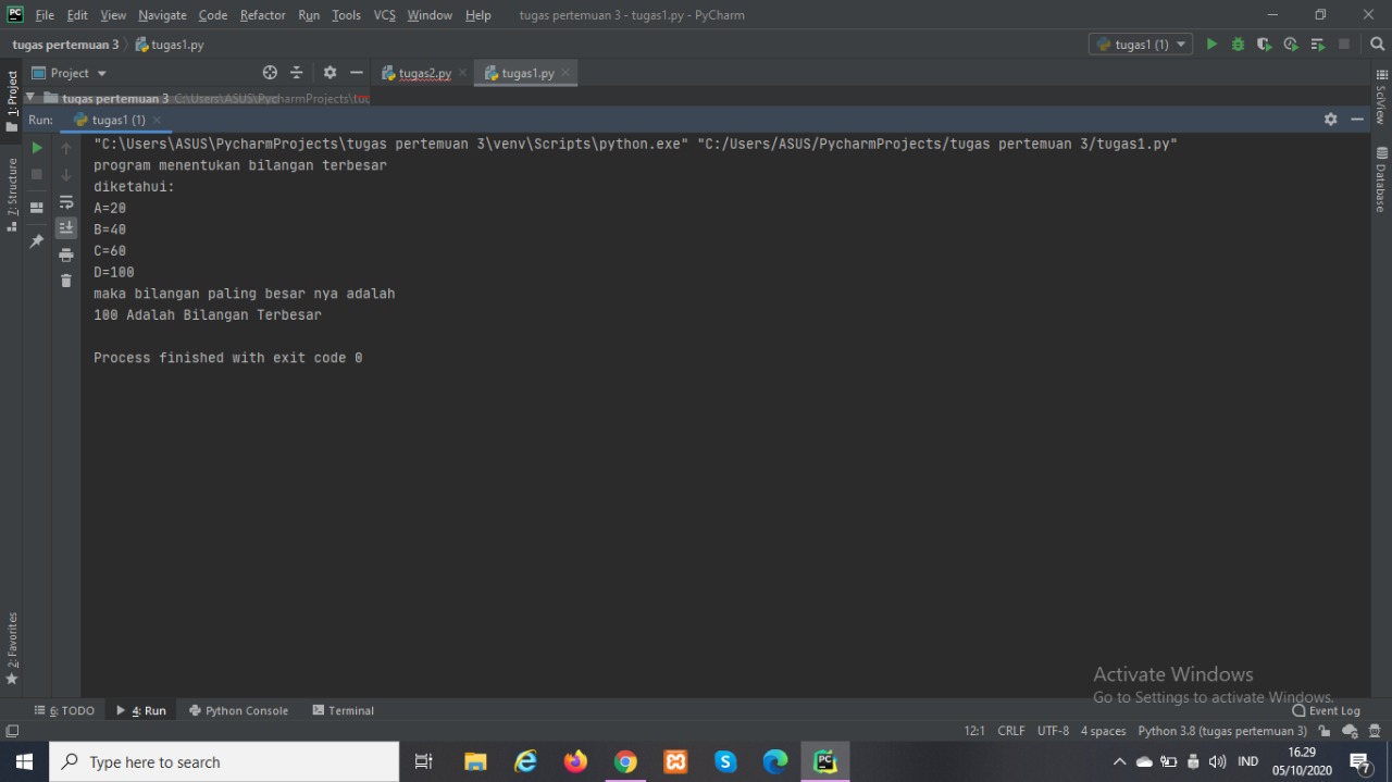 Source Phython dan Flowchart