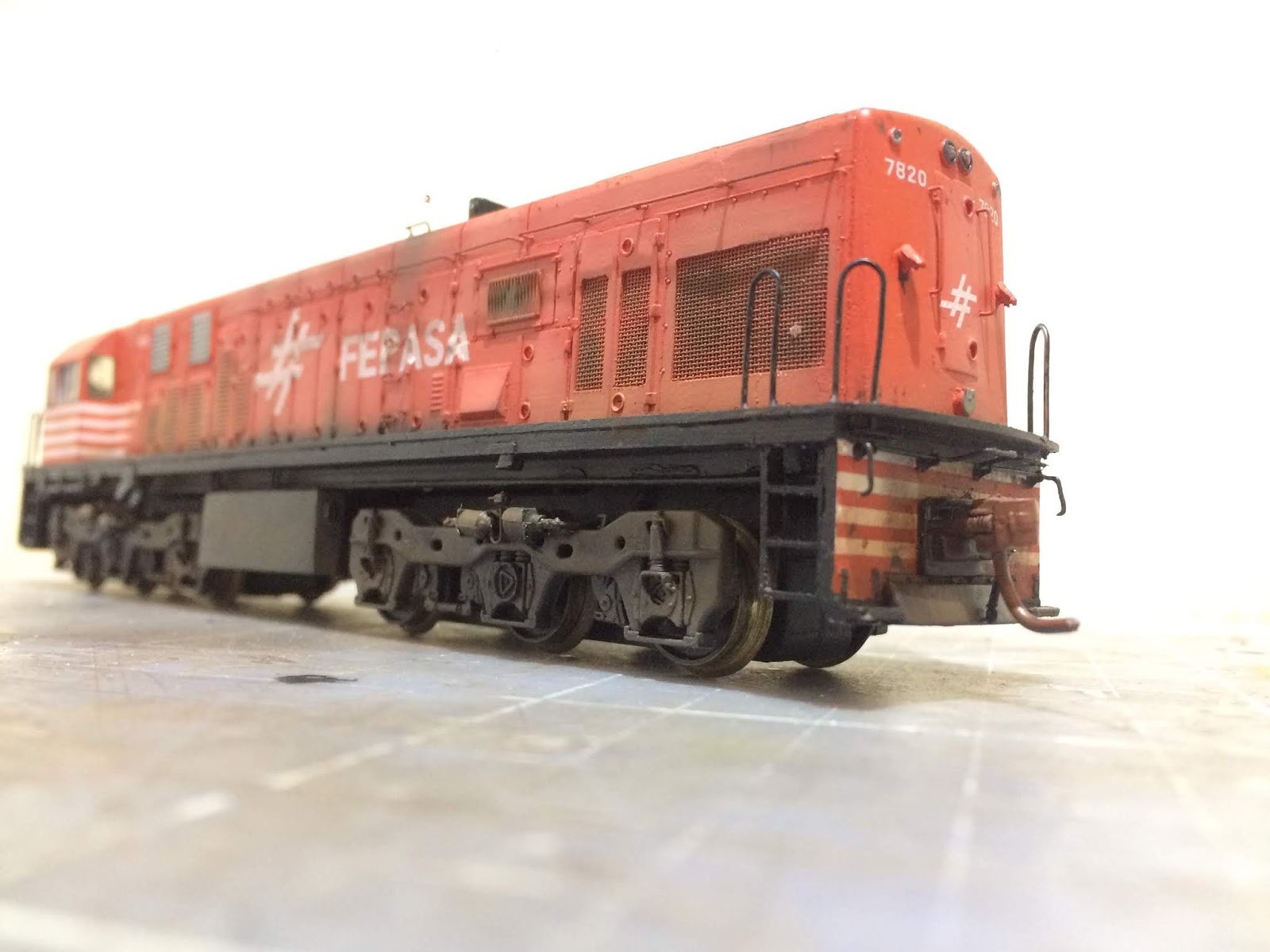 Ferreomodelismo Brasileiro: U20C HOBBYTEC COM MECÂNICA FRATESCHI