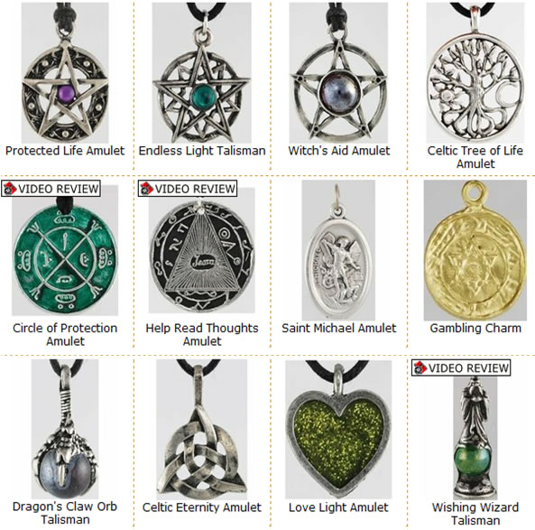 AMULETOS Y RITUALES MAGICOS: Amulteros y Talismanes Protectores