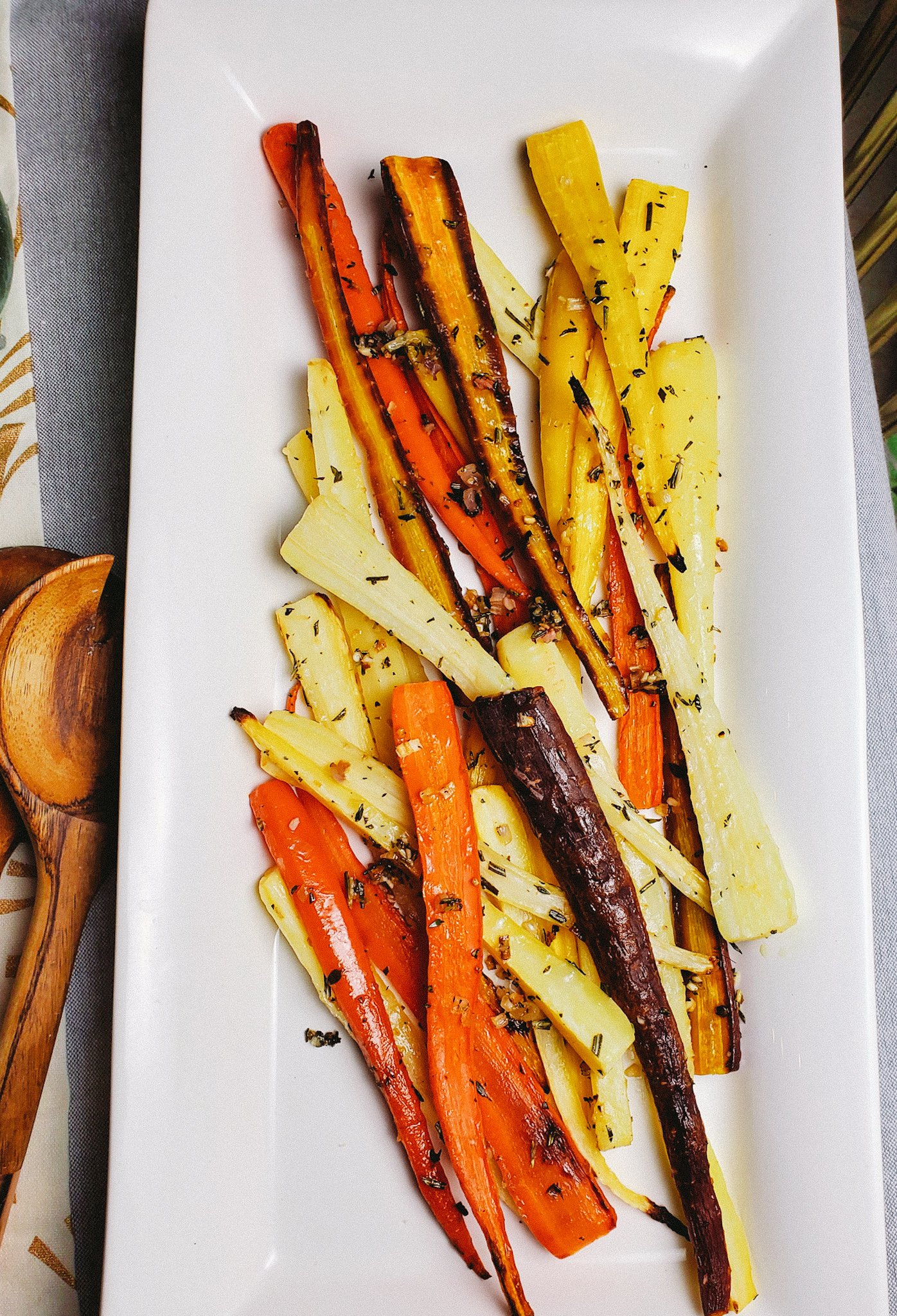 Slice of Southern: Spring Fling: Herb Roasted Carrots