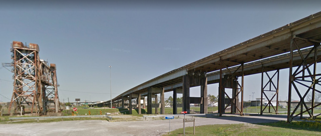 Industrial History: 1959 Port Allen Lock on canal in Port Allen, LA ...