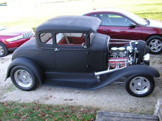 1930 Ford Model A Coupe build up: Lake Pipes...12/02/11