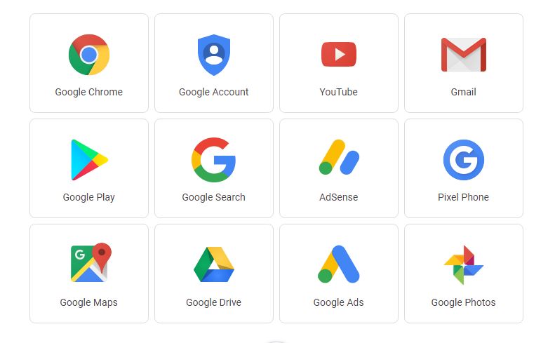 Top 10 Most popular Google Products