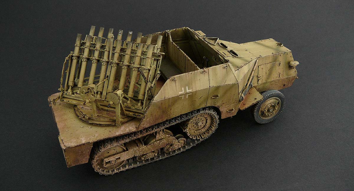 Pin-Up Miniatures Studio: Leichter Reihenwerfer 16 Rohe Auf Somua MCG ...